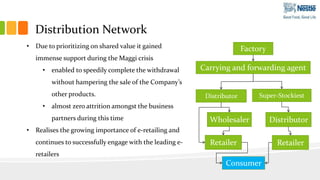 Supply Chain Analysis of Nestle | PPTX