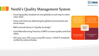 Supply Chain Analysis of Nestle | PPTX
