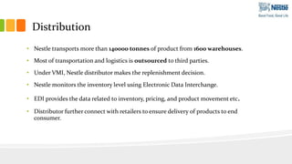 Supply Chain Analysis of Nestle | PPTX
