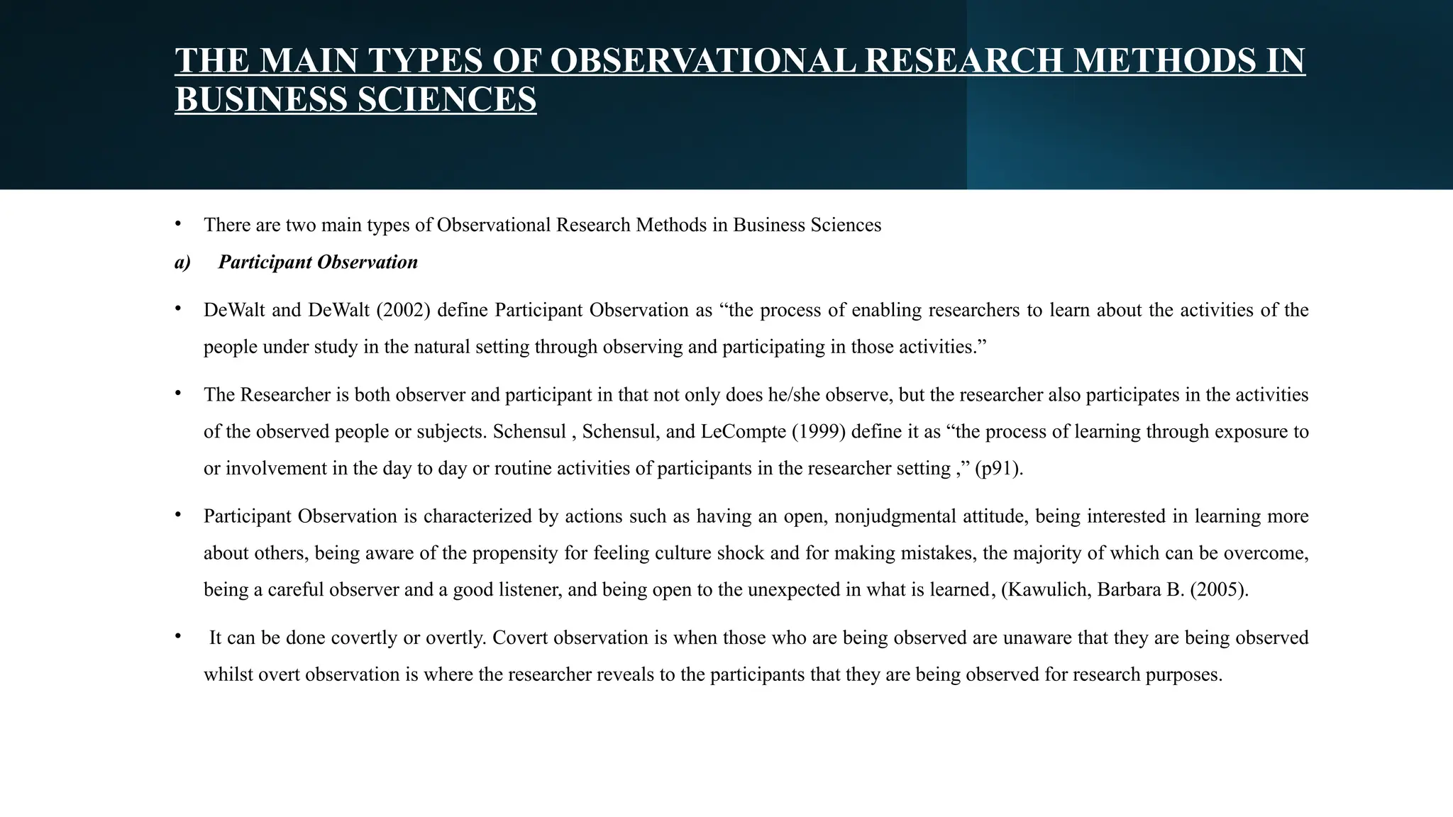 RESEARCH OBSERVATION METHODOLOGYMBA LEVEL.pptx