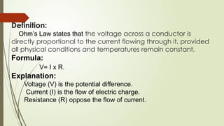 Group#4 Ohm’s law and its aplicationPresentation.pptx