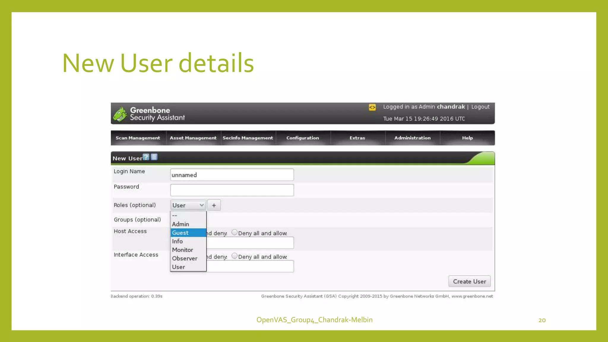 OpenVAS: Vulnerability Assessment Scanner | PPTX
