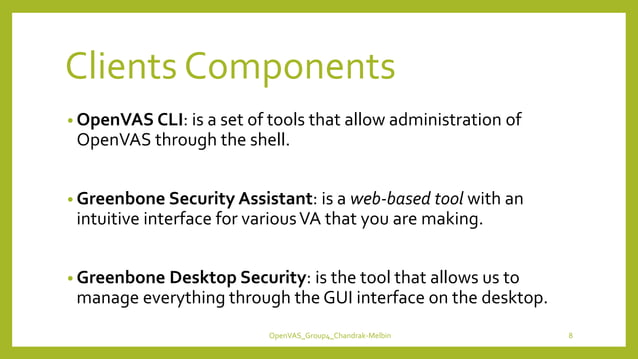 OpenVAS: Vulnerability Assessment Scanner | PPTX