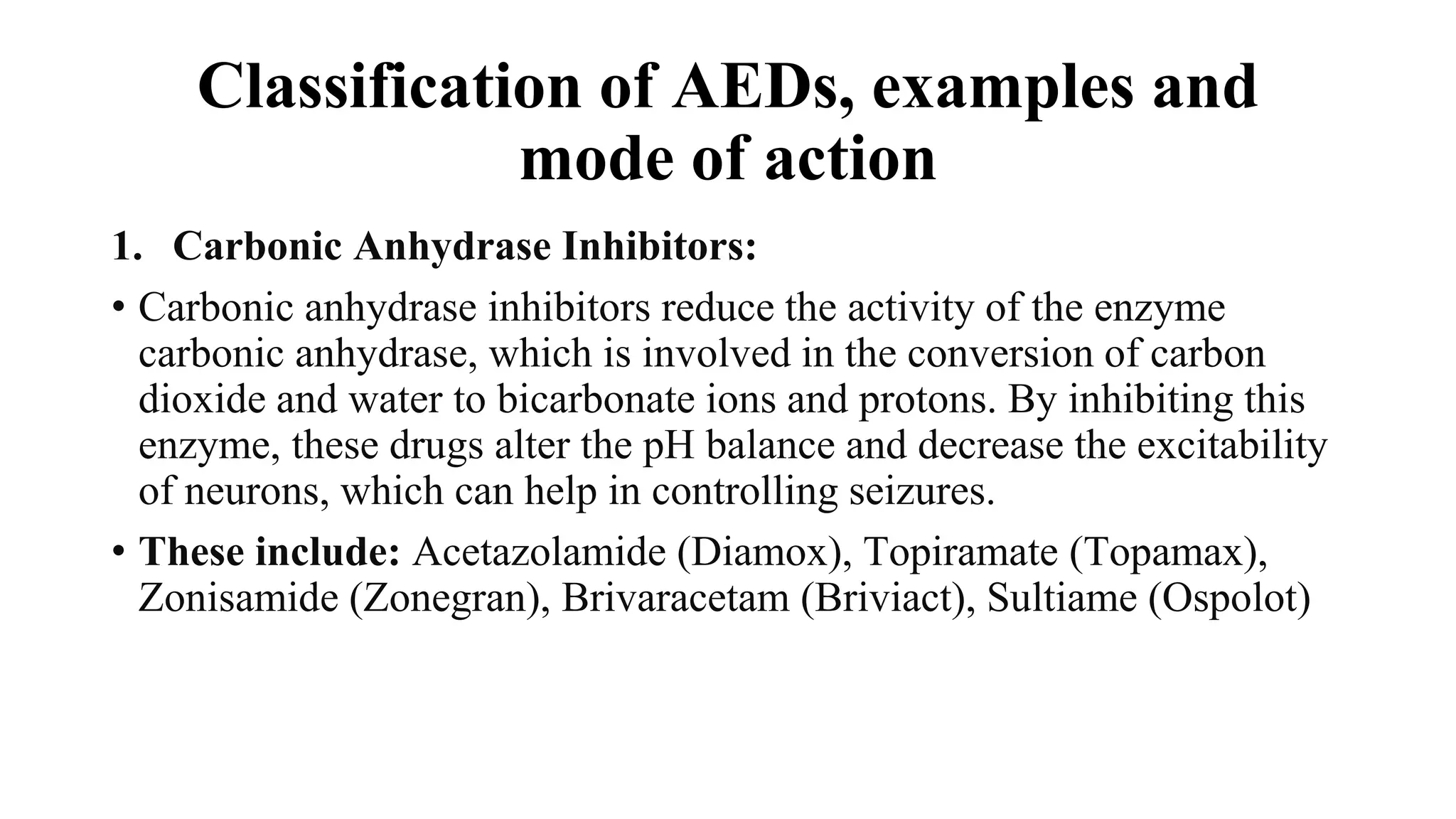 pharmacology-a summary of anti epileptic drugs | PPTX