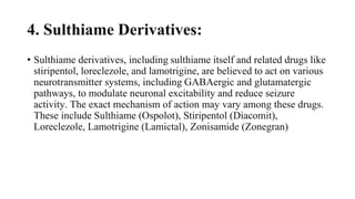 pharmacology-a summary of anti epileptic drugs | PPT