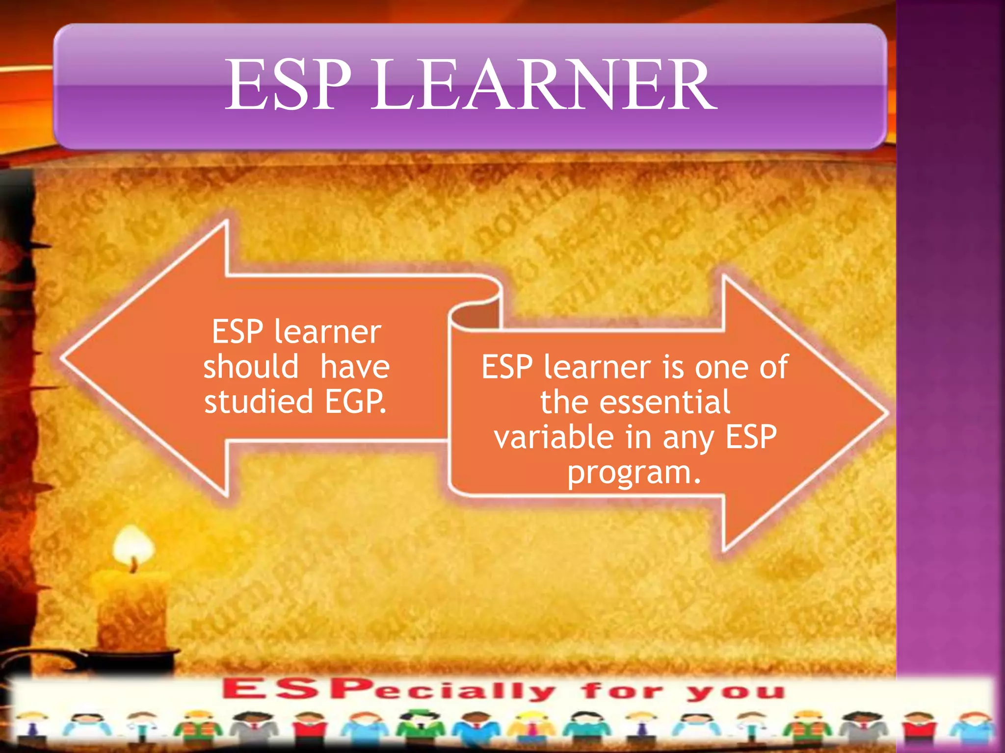 ESP Learner and Teacher | PPT