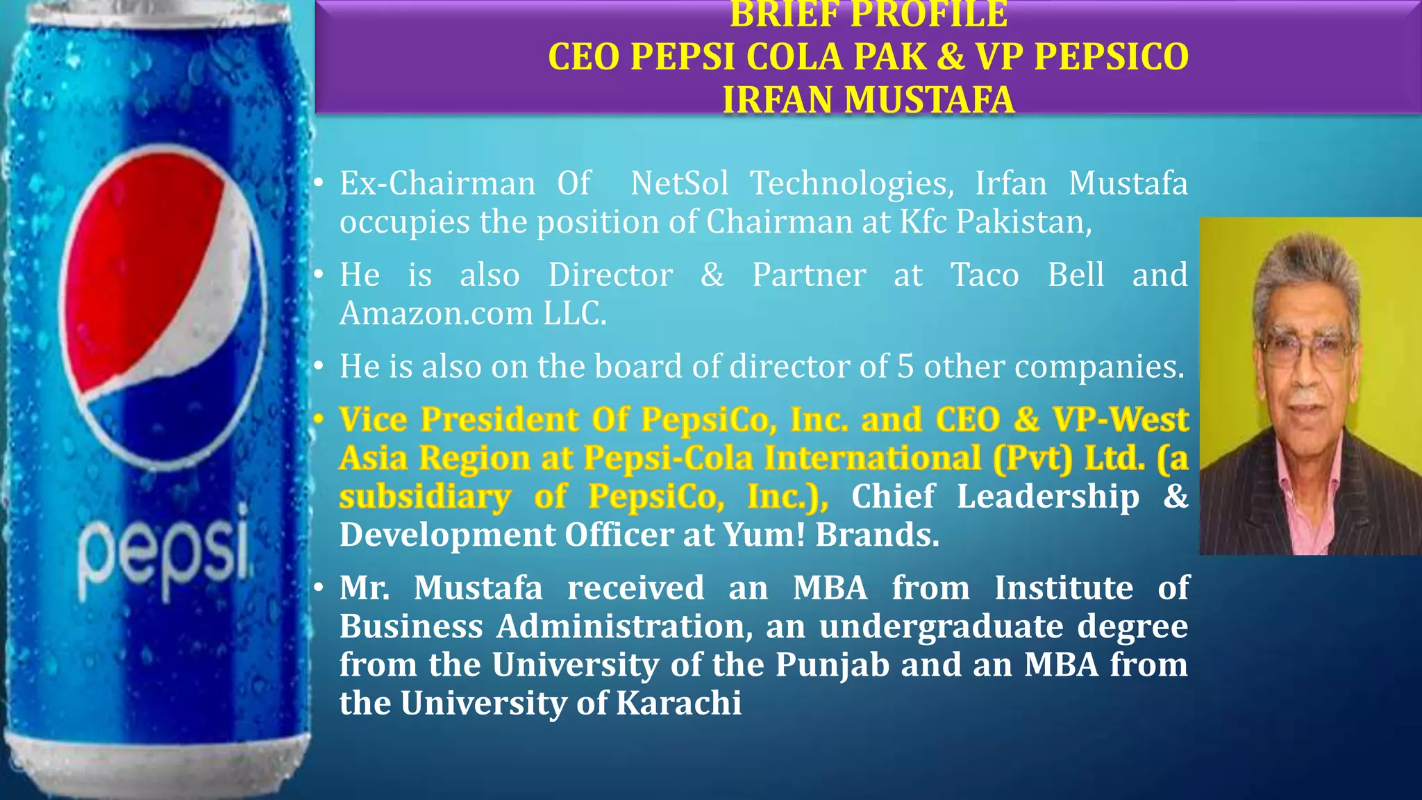Group 4 Presenataion Pepsi Cola Pakistan Team Leader SIr Zafer.pptx