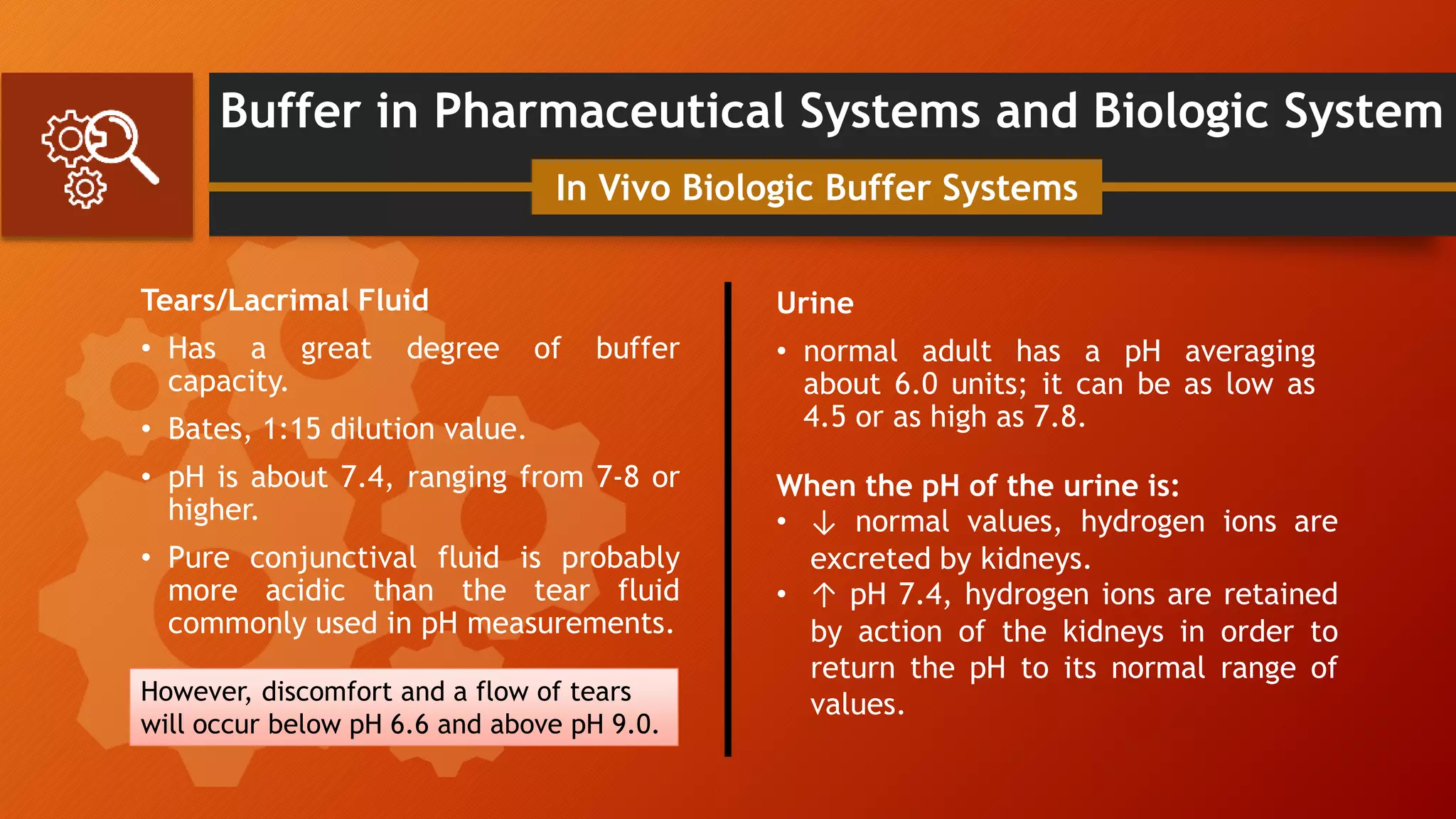 Buffer System and Isotonic Solutions | PPTX