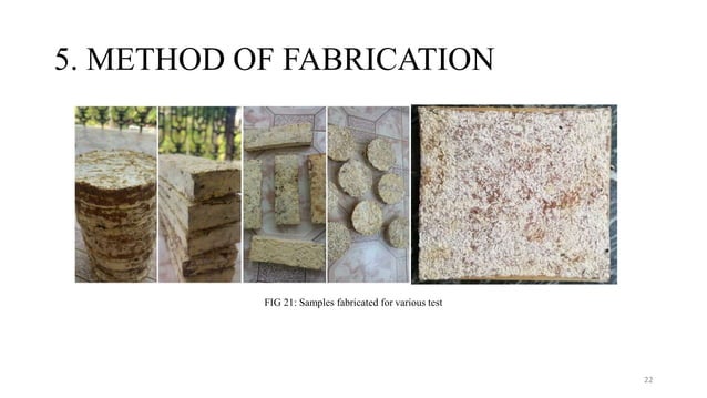 Development of a novel mycelium based bio-composite material | PPTX