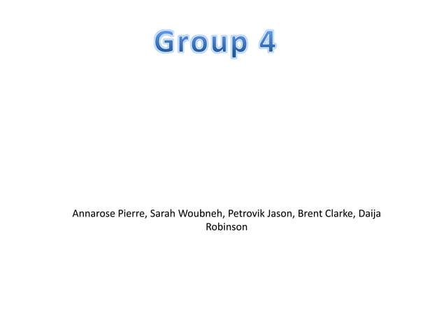 Group4 presentation1 | PPT