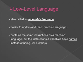 Group 4 programming language | PPT