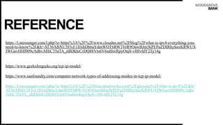 A simple TCP/ip and addressing in TCP/ip | PPTX