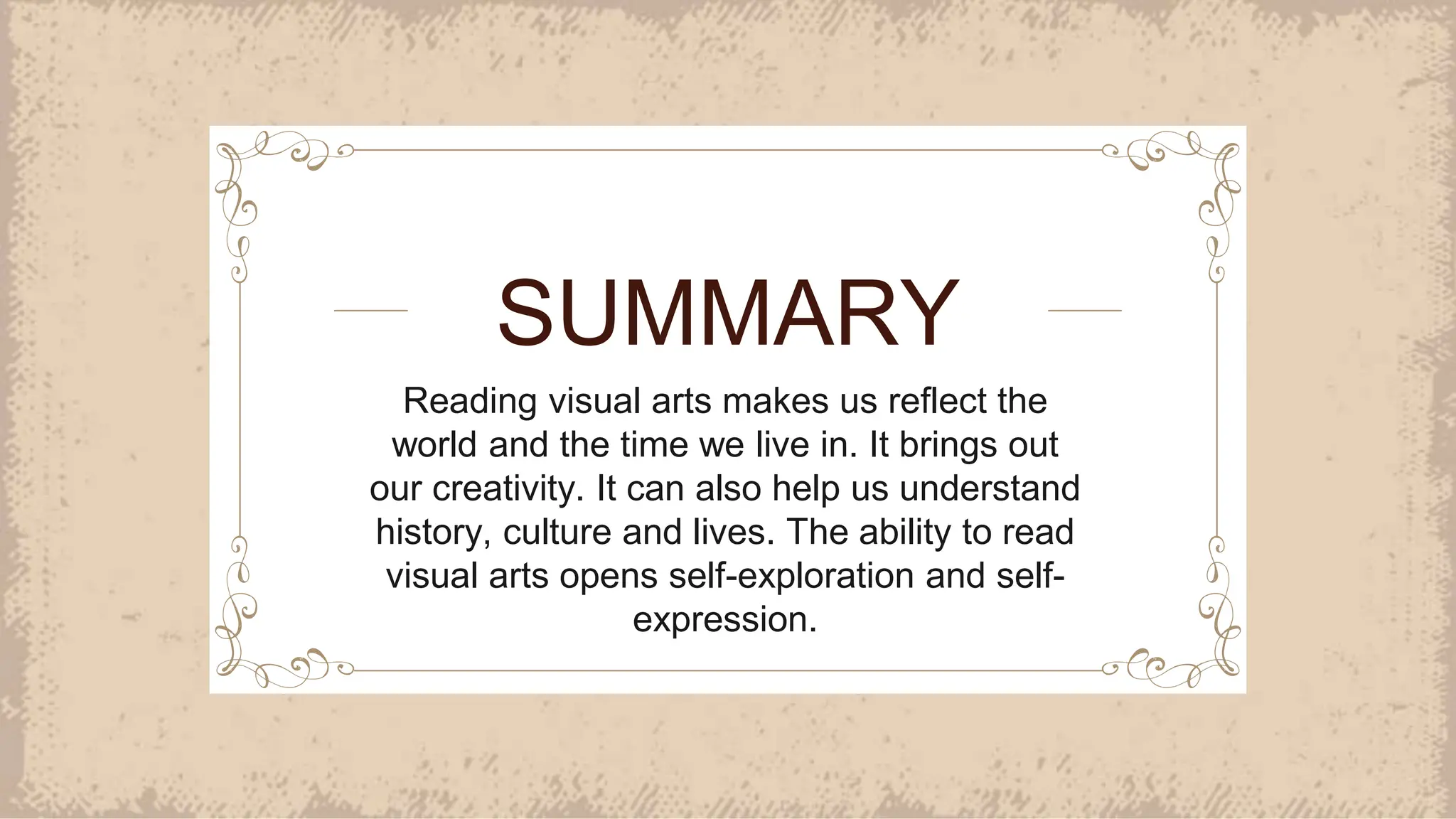 GROUP 4 RVA.pptx Analysis of Reasding Visual Arts | PPTX