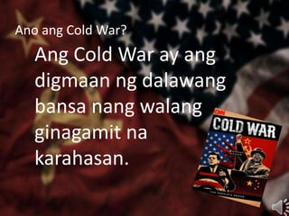 Cold War | PPTX