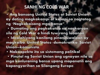 Cold War | PPTX