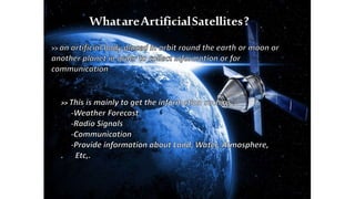 Science 8th class artificial satellite | PPTX