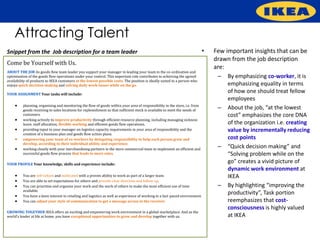 Innovative HR Practices at IKEA | PPTX