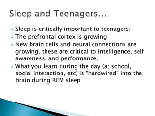 Group 4 sleep | PPT