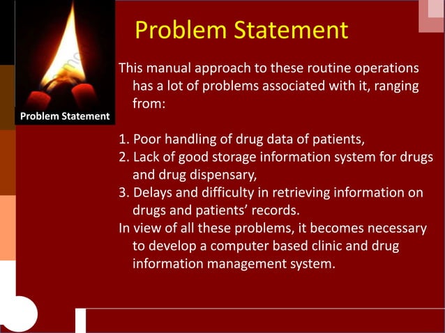 Clinic Record and Drug Management System | PPTX | Computer Software and ...
