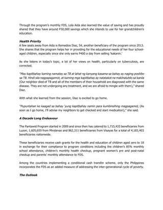 Grandma joins 4Ps | PDF