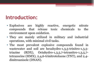 group 4Technological Advancements in explosives, their manufacturing ...