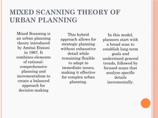 GROUP 4 THEORIES OF URBAN PLANNING.pptx. | PPTX