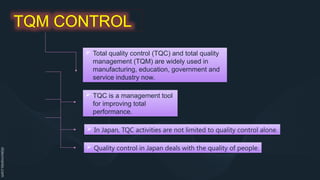Total quality management (TQM). power point | PPTX