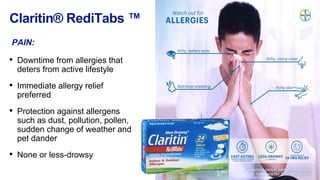 Group 4 usp for claritin | PPTX | Allergies | Diseases and Conditions
