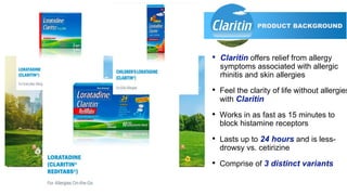 Group 4 usp for claritin | PPTX | Allergies | Diseases and Conditions