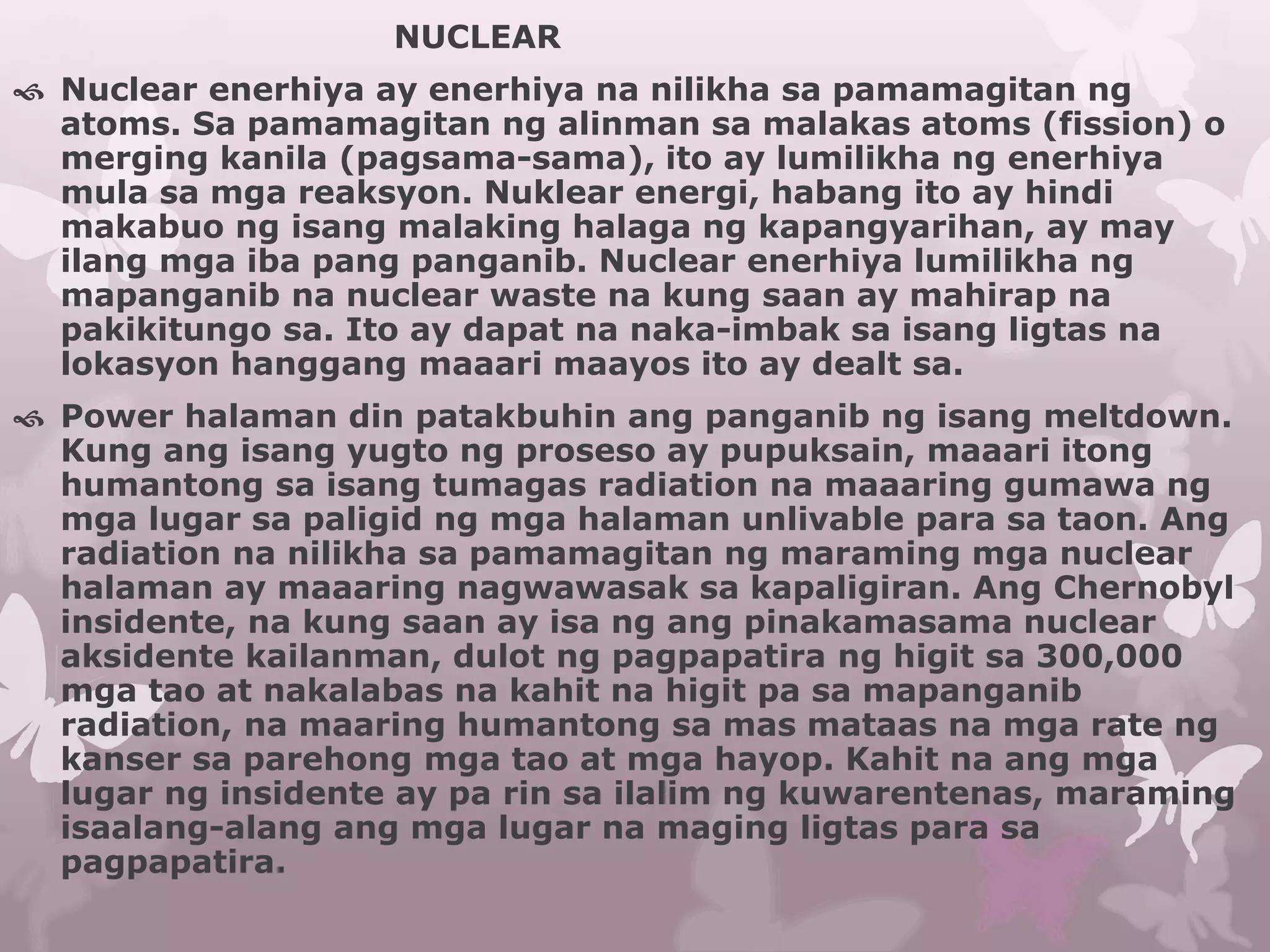 Group 4 yamang enerhiya | PPTX