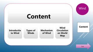 Winds & it's types | PPTX
