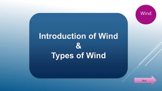 Winds & it's types | PPTX