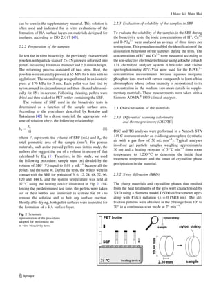 Group5.the influence of phosphorus precursors on the synthesis and bioactivity si o2 cao-p2o5 ...
