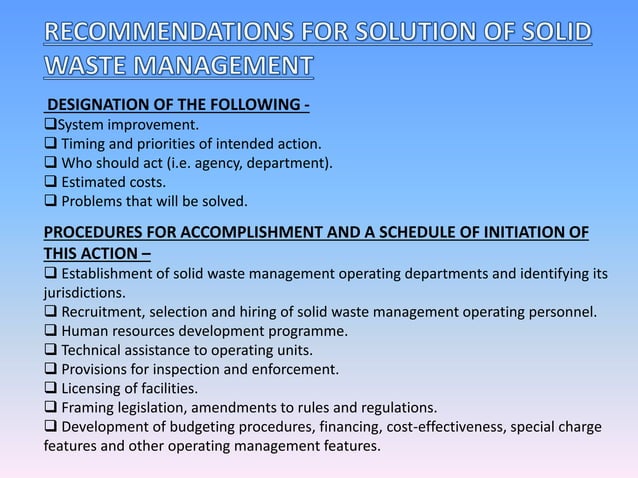 Solid waste management in Guwahati city | PPTX