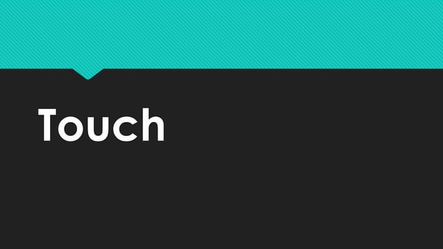 interface types : touch & shareable | PPTX