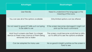 interface types : touch & shareable | PPTX
