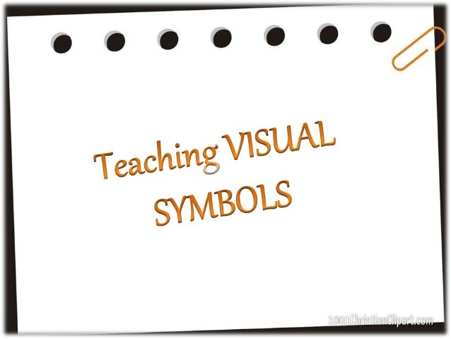 teaching visual symbols