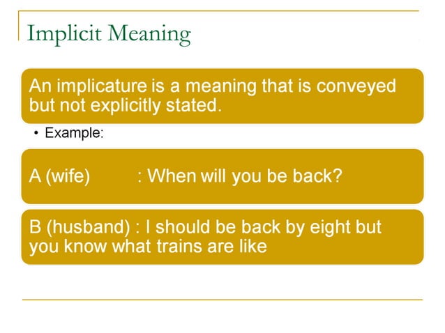 Discourse Analysis and Pragmatics