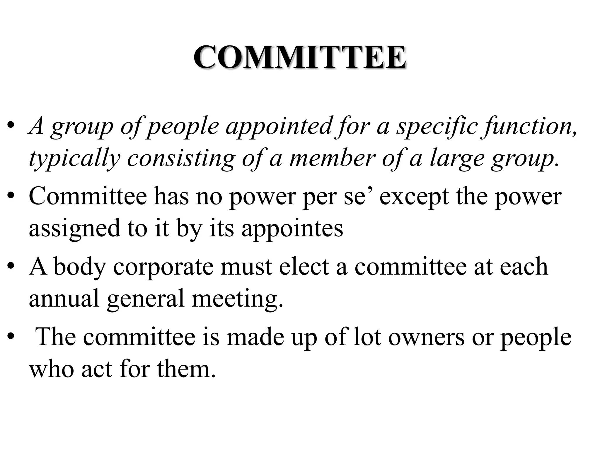 ORGANISING COMMITTEE | PPTX