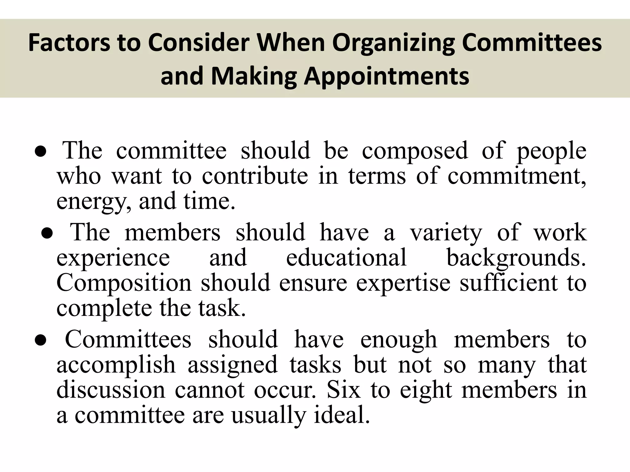 ORGANISING COMMITTEE | PPTX