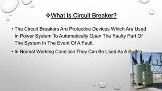 Selection Of Circuit Breaker | PPTX
