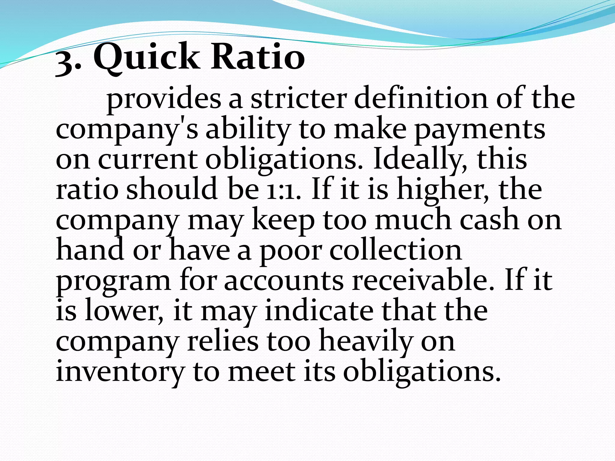 Computing Different Types of Financial Ratios | PPTX