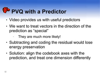 Pyramid Vector Quantization | PPTX