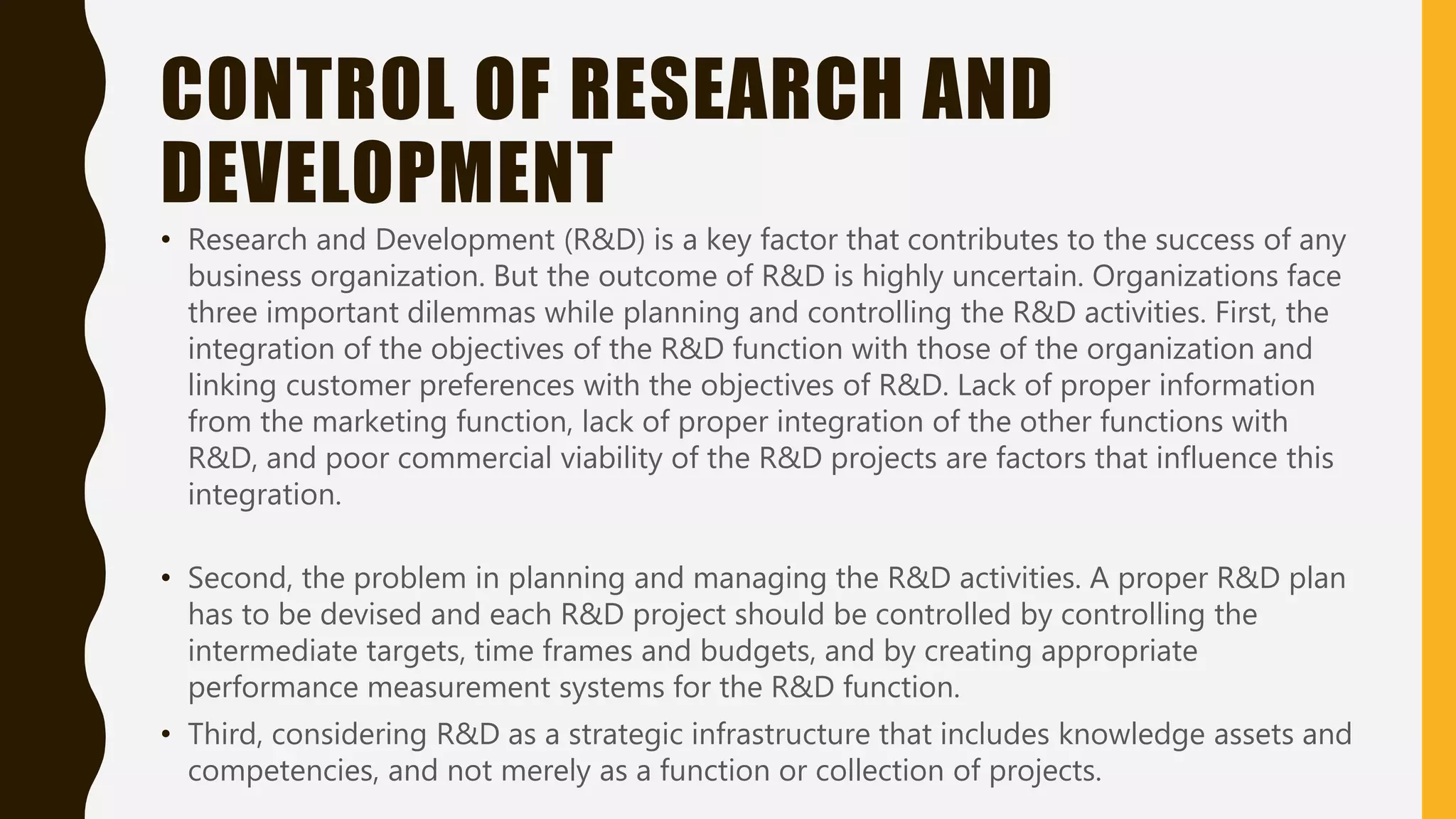 Research and Development | PPTX