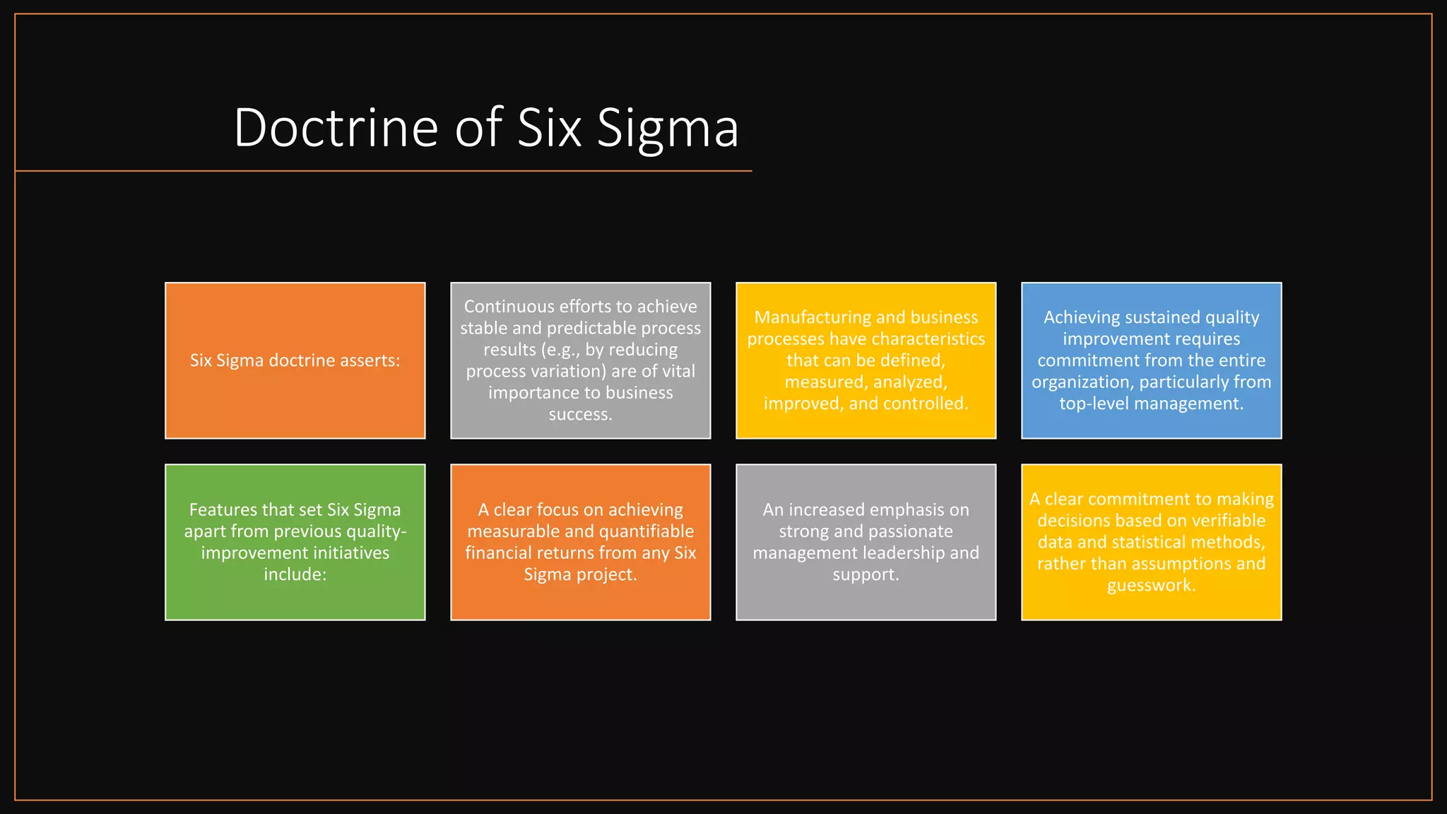 Six sigma of ford Motors | PPTX