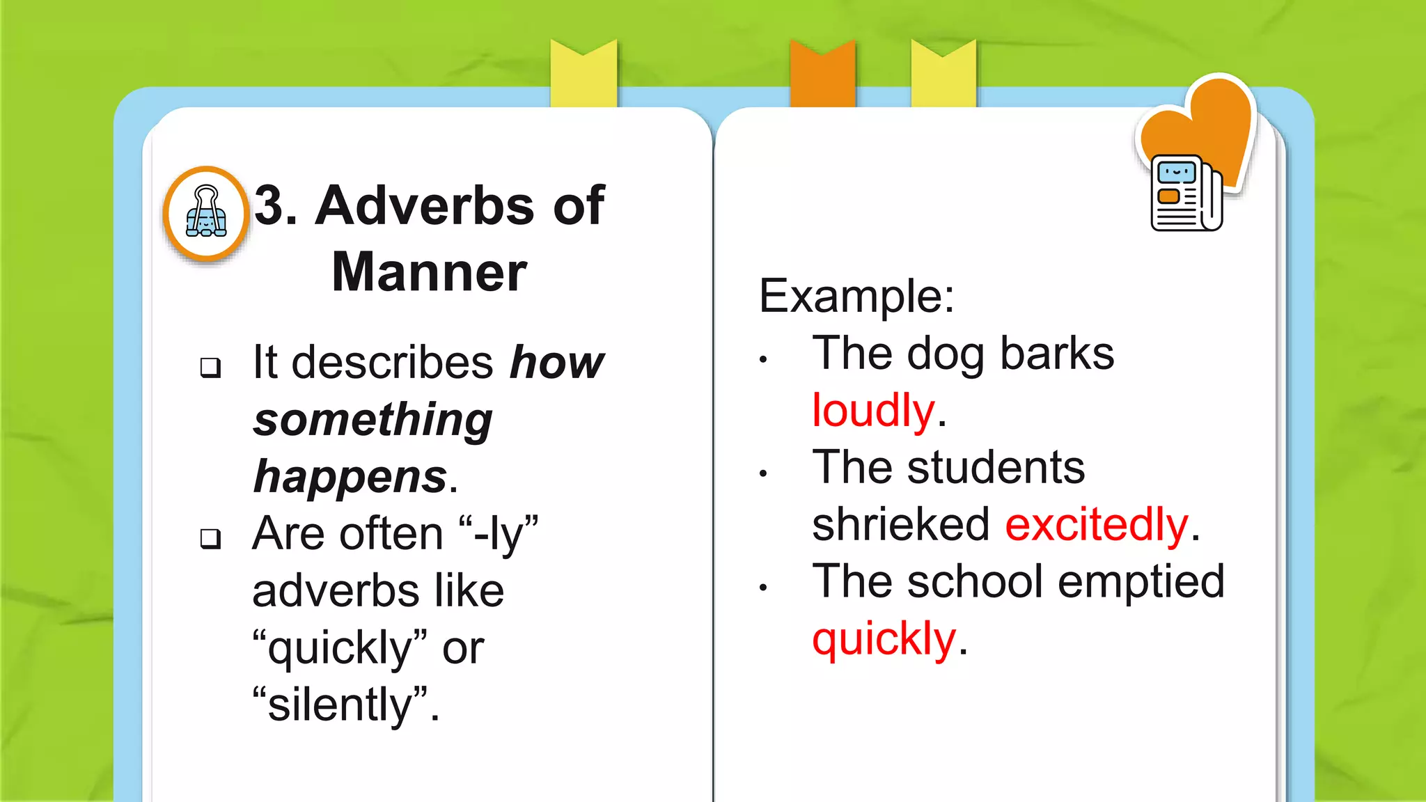 Adjectives and adverbs | PPTX