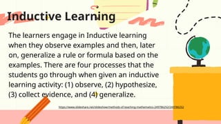 Powerpoint Presentation- Inductive Learning A good Theory | PPT