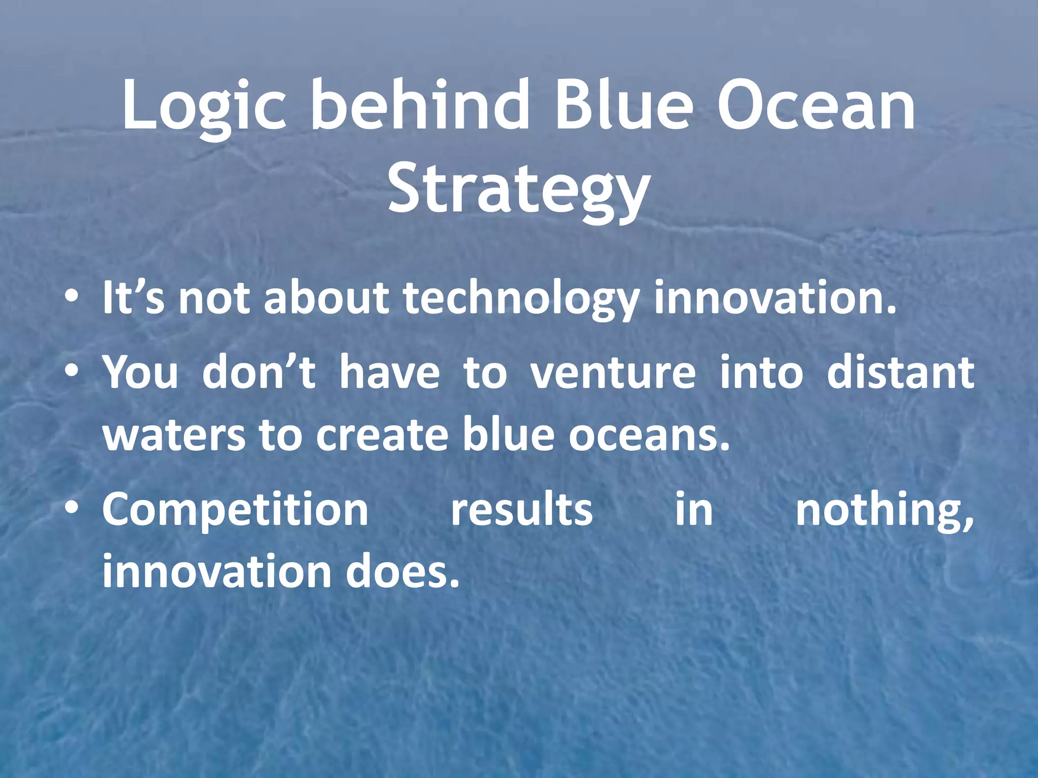 Blue Ocean Strategy | PPTX