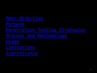 Penentration testing | PPTX