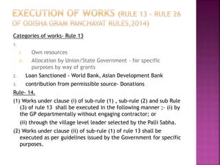 Group5- Working Procedure of execution of Works under different schemes ...
